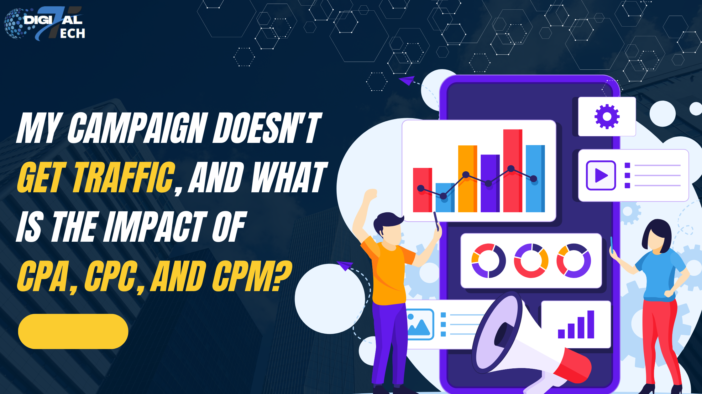 My Campaign Doesn't Get Traffic and what is the impact of CPA, CPC, and ...